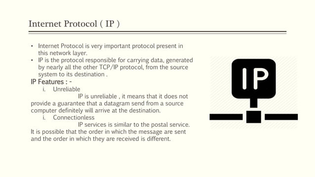 Protocols and the TCP/IP Protocol Suite | PPTX