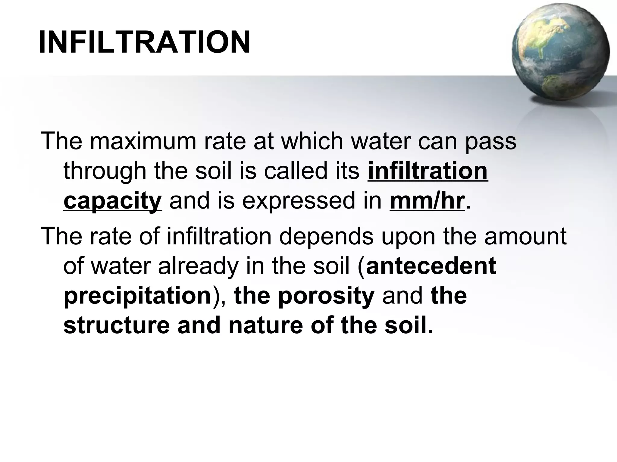 CAMBRIDGE GEOGRAPHY AS - HYDROLOGY AND FLUVIAL GEOMORPHOLOGY; 1.1 ...