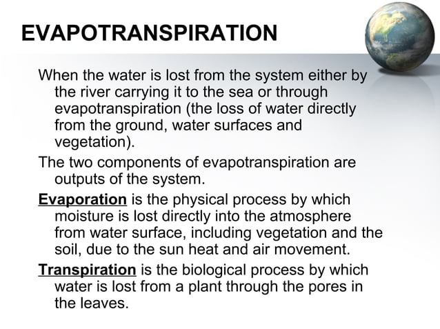 CAMBRIDGE GEOGRAPHY AS - HYDROLOGY AND FLUVIAL GEOMORPHOLOGY; 1.1 ...