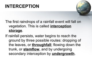 CAMBRIDGE GEOGRAPHY AS - HYDROLOGY AND FLUVIAL GEOMORPHOLOGY; 1.1 ...