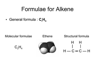 2.3 alkenes | PPT