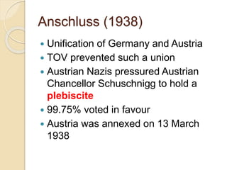 Sec 3N Hist (Elec) Chapter 4.1: Outbreak of War in Europe (Hitler's ...