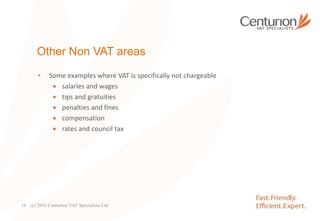 VAT considerations for community asset transfers | PPT