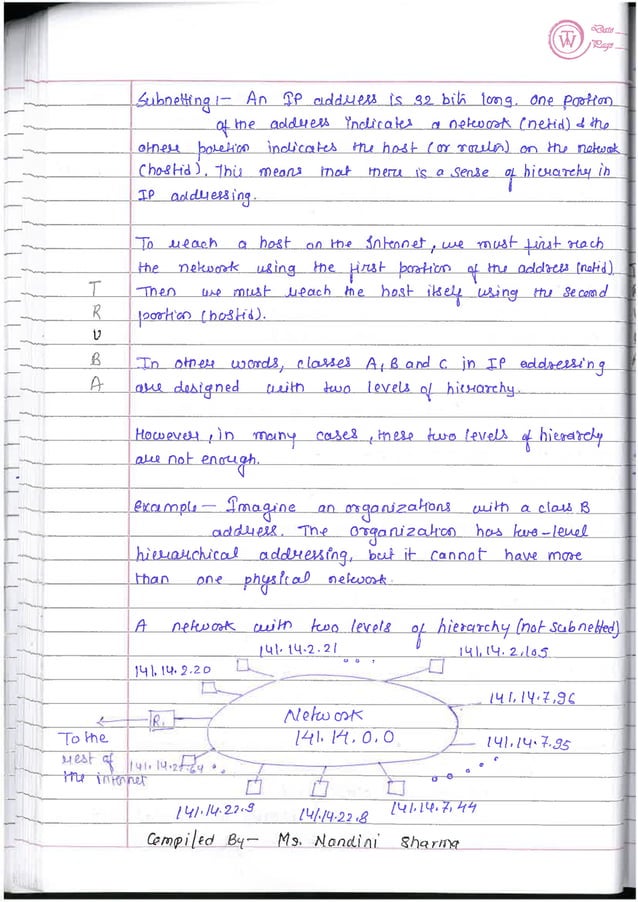 Computer Network Notes Handwritten Unit 1 Pdf