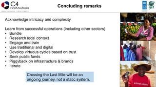 Challenges in Crossing the Last Mile with Climate Services | PPTX