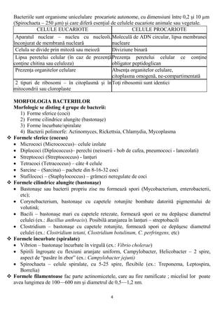 2.3. microbiologia. morfologia,ultrastructura bacteriilor. metoda ...