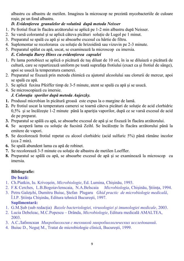 2.3. microbiologia. morfologia,ultrastructura bacteriilor. metoda ...