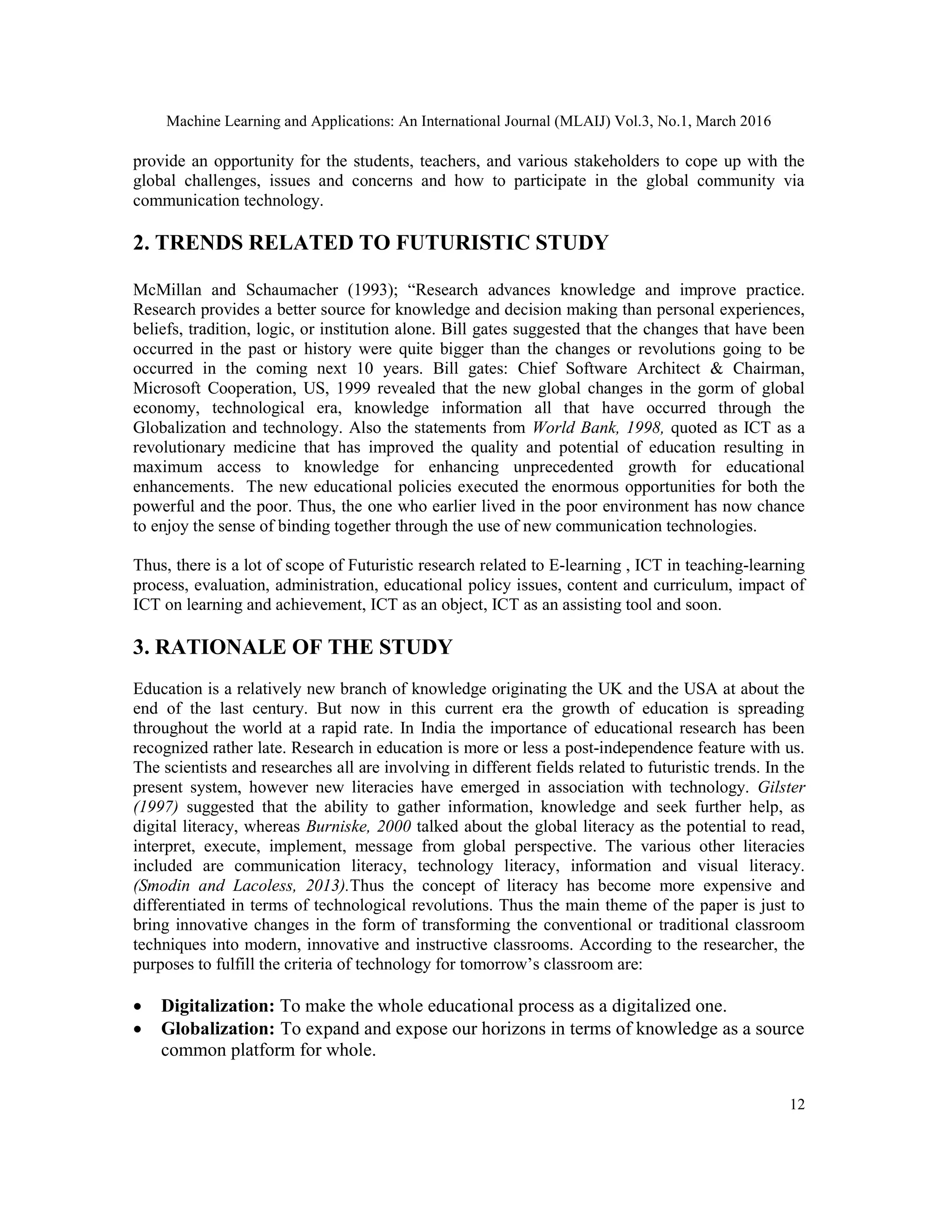 A CONCEPTUAL FRAMEWORK ON FUTURISTIC STUDIES | PDF