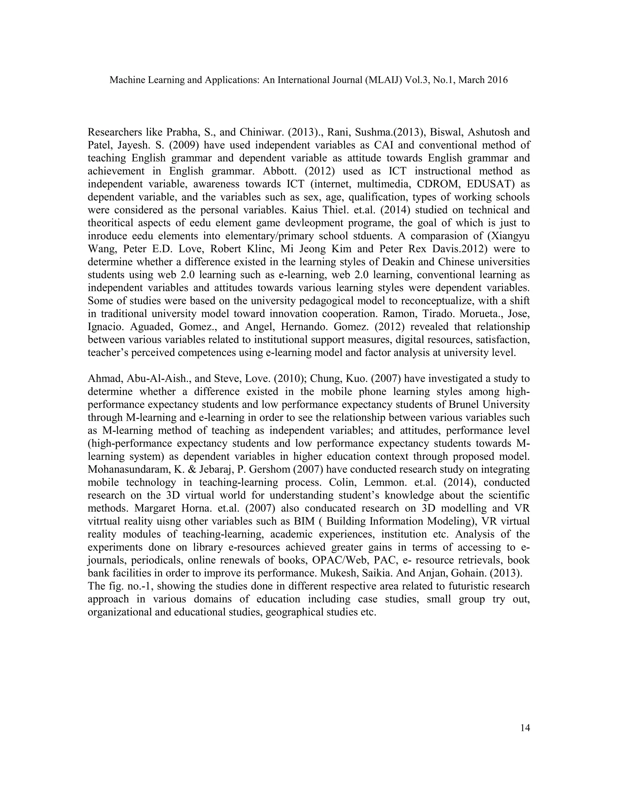 A CONCEPTUAL FRAMEWORK ON FUTURISTIC STUDIES | PDF