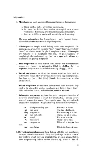 Introduction to linguistics (2 of 16) | DOC