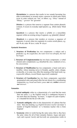 Introduction to linguistics (2 of 16) | DOC