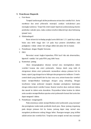 ASKEP PATEN DUCTUS ARTERIOSUS (PDA) | DOCX