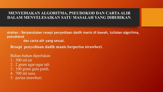 Algoritma ASK Tingkatan 1 | PDF