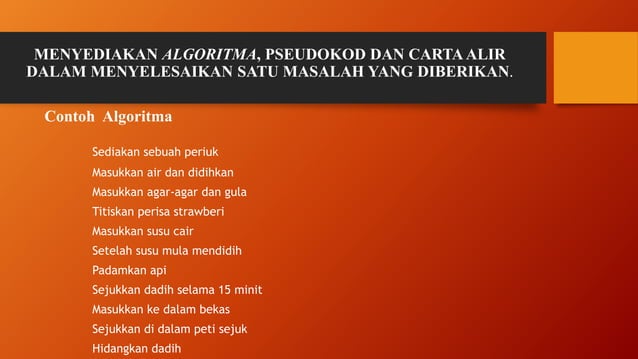 Algoritma ASK Tingkatan 1 | PDF
