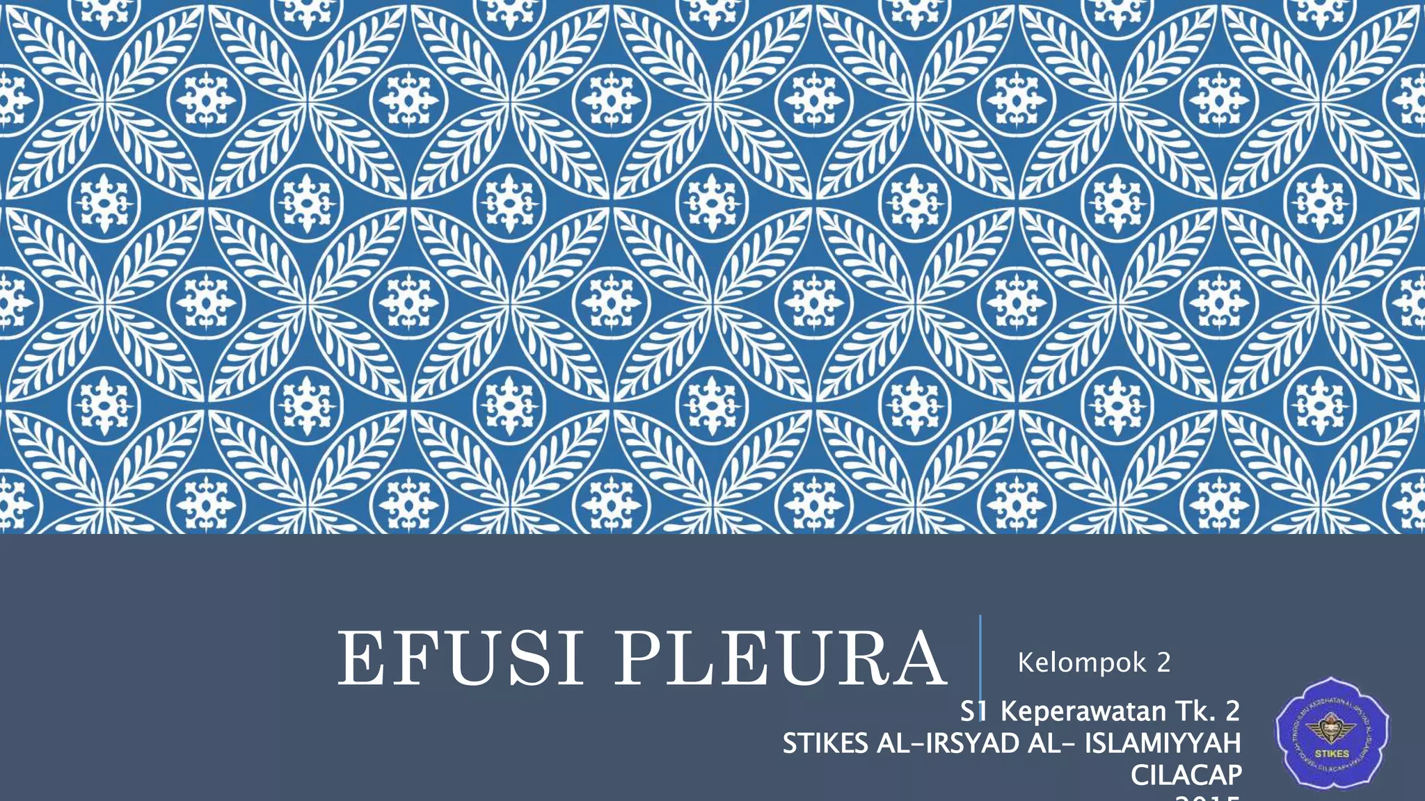 Efusi pleura | PPT