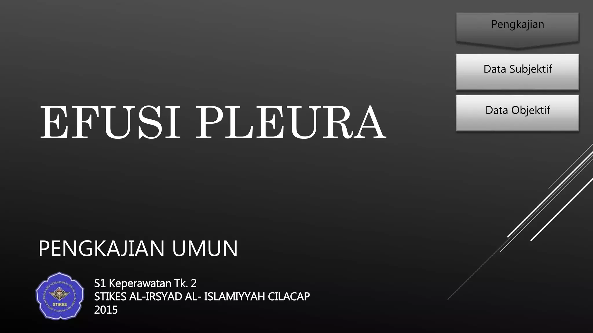Efusi pleura | PPTX