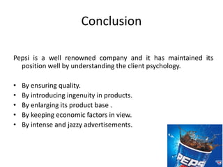 Pepsi vs Coke SWOT | PPTX