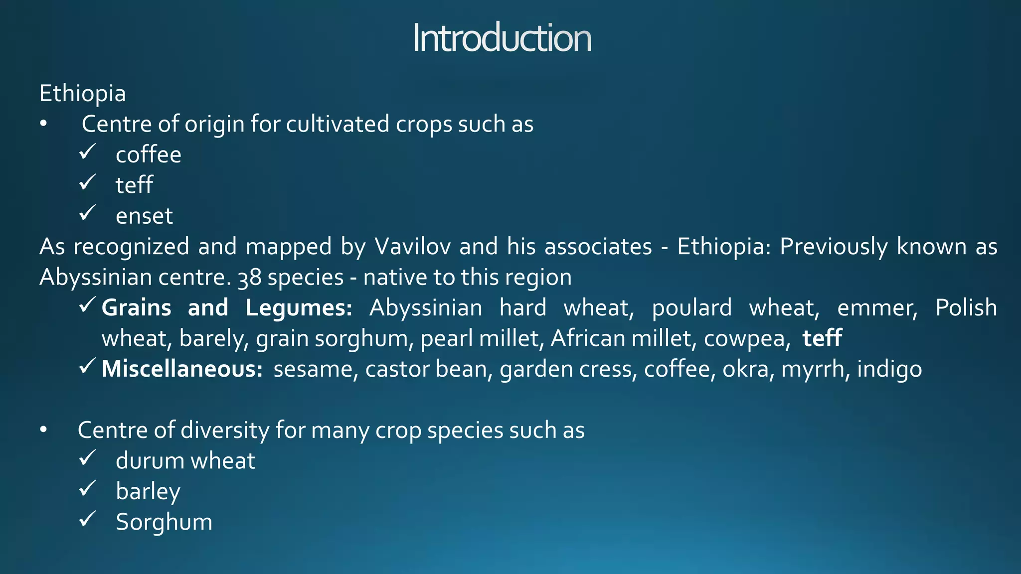 Dr. Genene Tefera Belihu, Ethiopian Biodiversity Institute ...