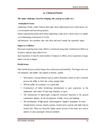 Space elevator REPORT | DOCX