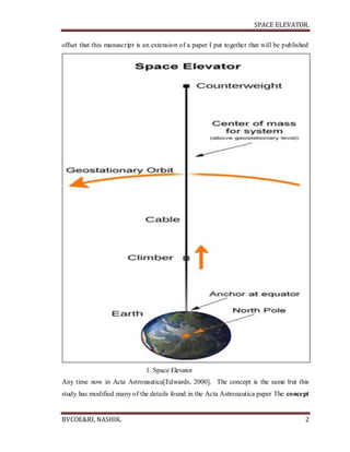Space elevator REPORT | DOCX