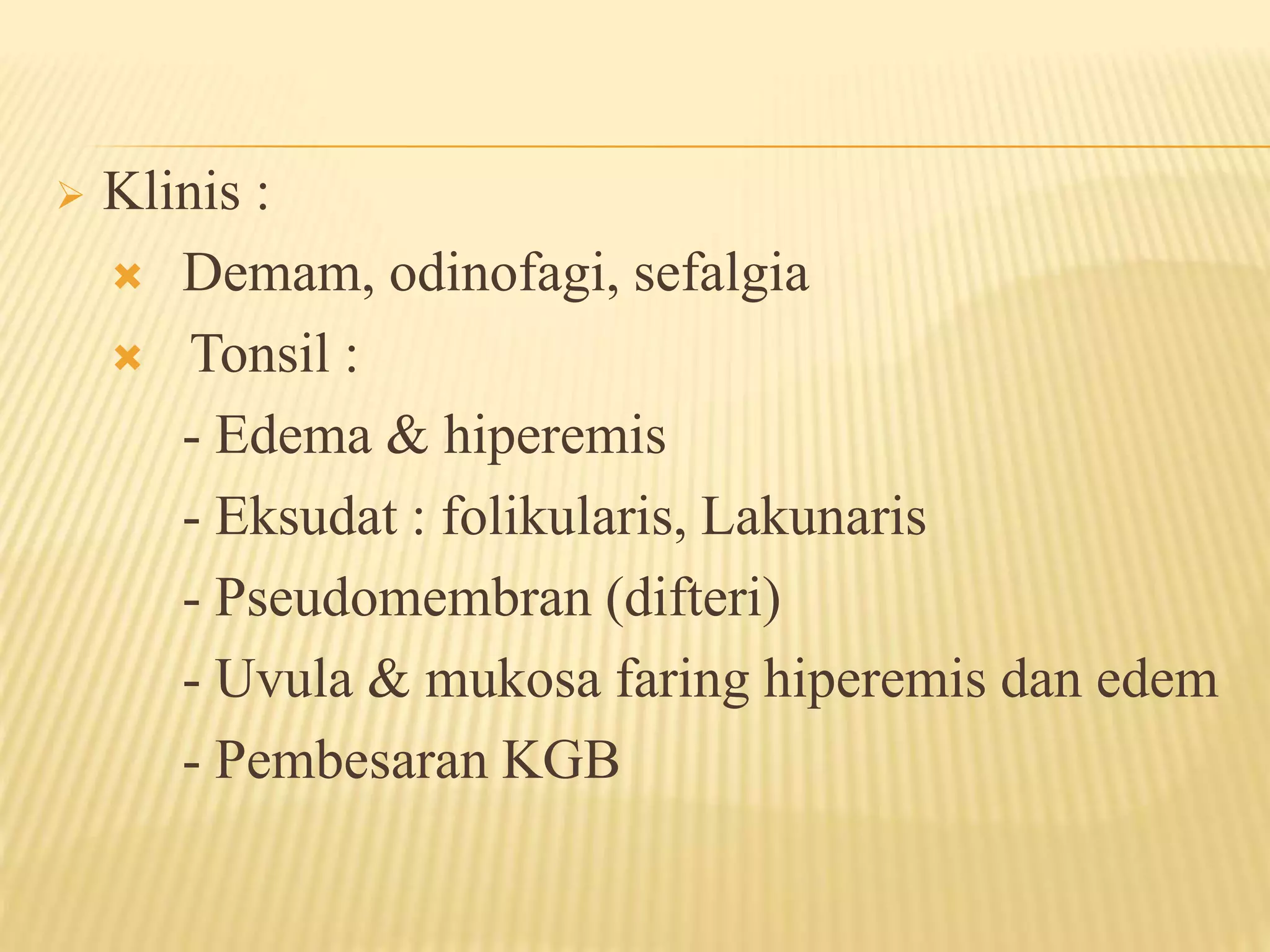 2. penyakit kelainan faring | PPTX