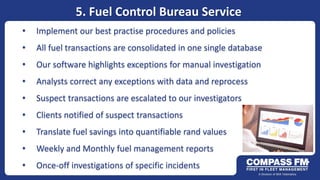 Fuel control in fleet management | PDF
