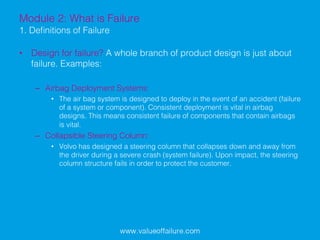 Module 2 What is Failure | PPT