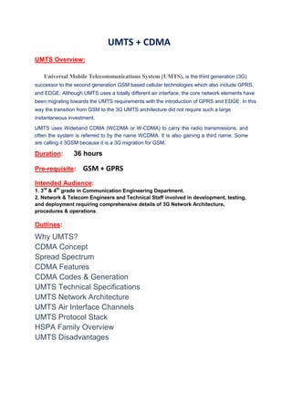 2.cdma umts | PDF