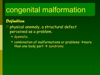 2.kongenital anomali kehamilan | PPT | Pregnancy | Reproductive Health