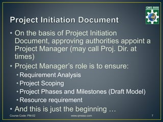 2. project initiation | PPTX