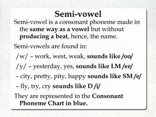 Languagelab 2.2 - Master Liquids, Affricates and Semi-vowels | PPT