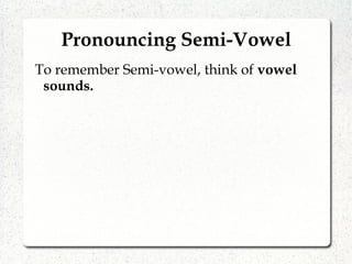 Languagelab 2.2 - Master Liquids, Affricates and Semi-vowels | PPT