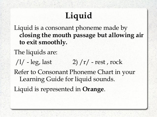 Languagelab 2.2 - Master Liquids, Affricates and Semi-vowels