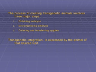 Application of genomics in animals | PPTX