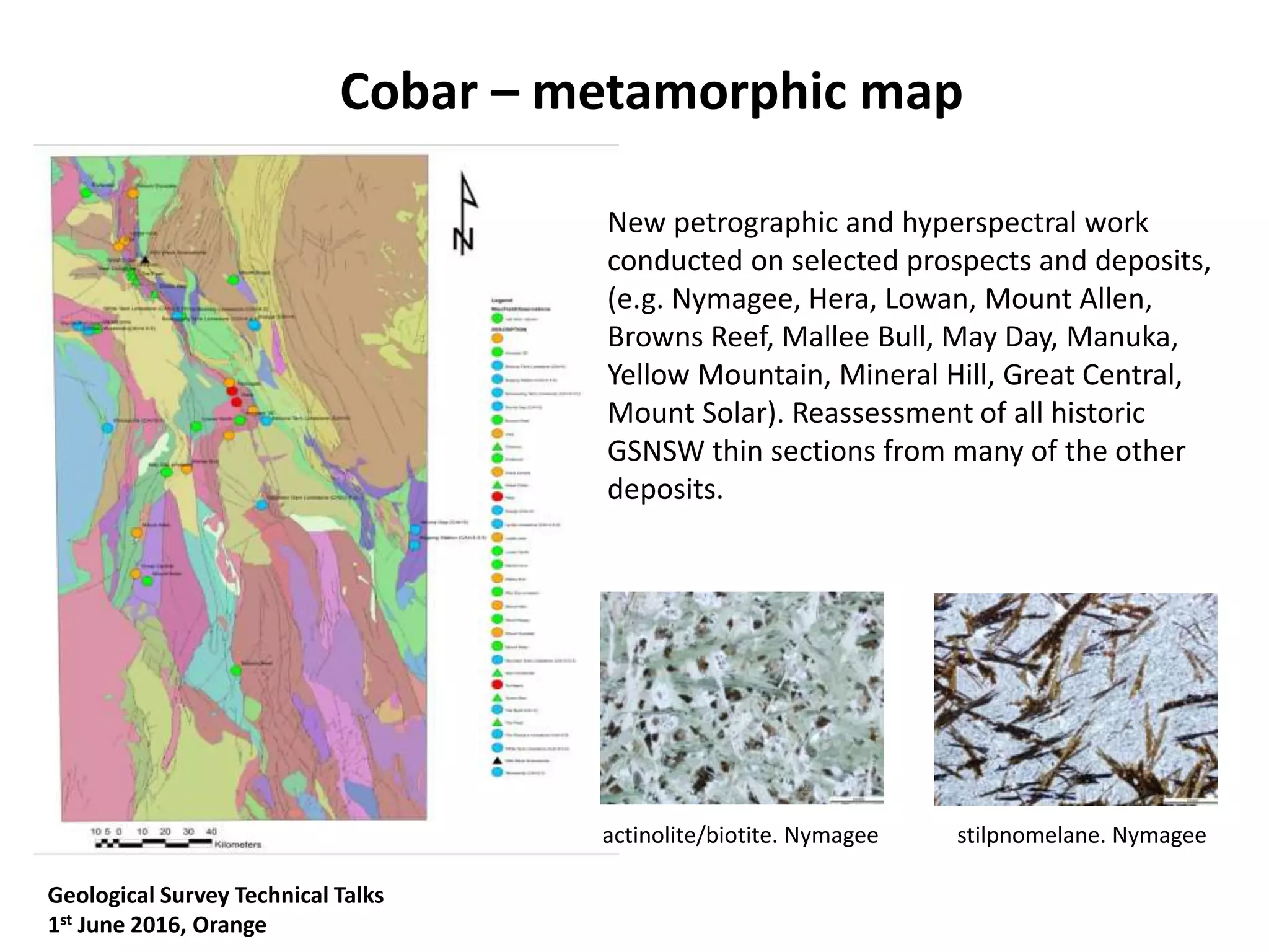 The Bathurst Metallogenic map | PPTX | Geography | Science