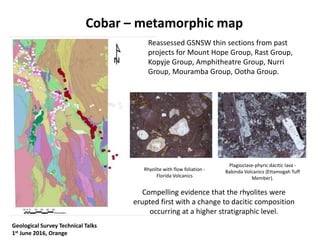 The Bathurst Metallogenic map | PPTX | Geography | Science