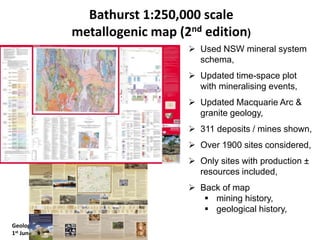 The Bathurst Metallogenic map | PPTX