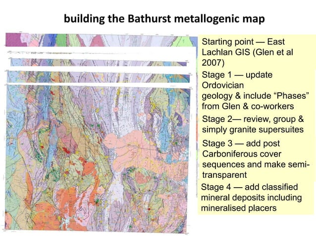 The Bathurst Metallogenic map | PPTX | Geography | Science
