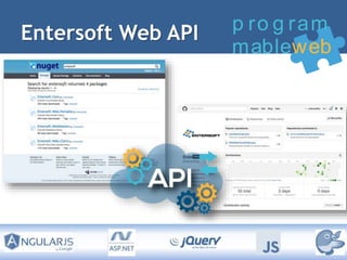 Entersoft Web API, an Open window to a connected eco- system | PPTX