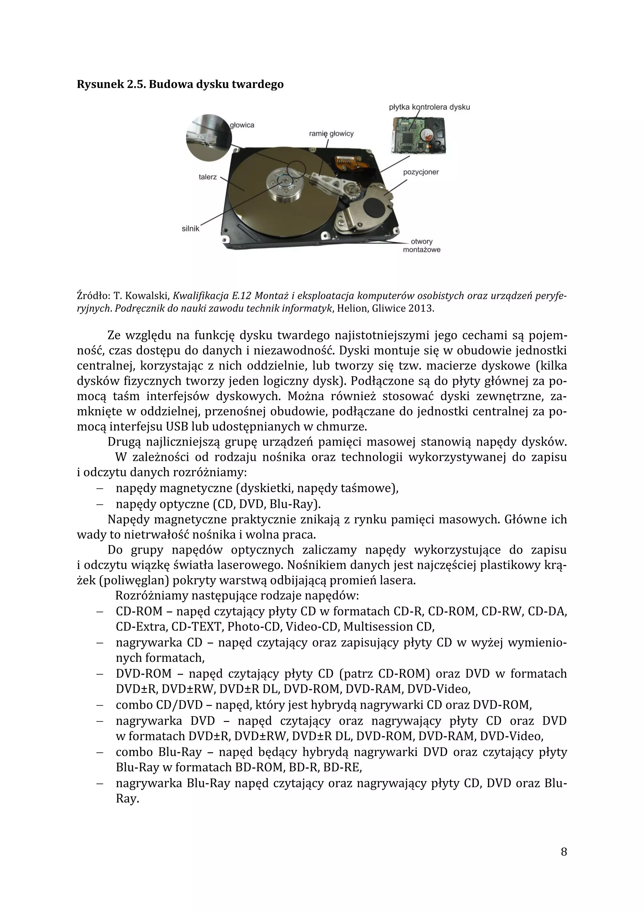 Podstawowe elementy systemu komputerowego | PDF