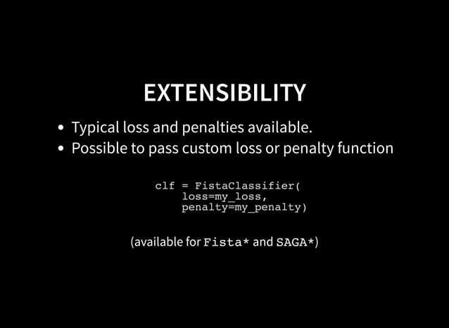 Lightning large scale machine learning in python | PPT
