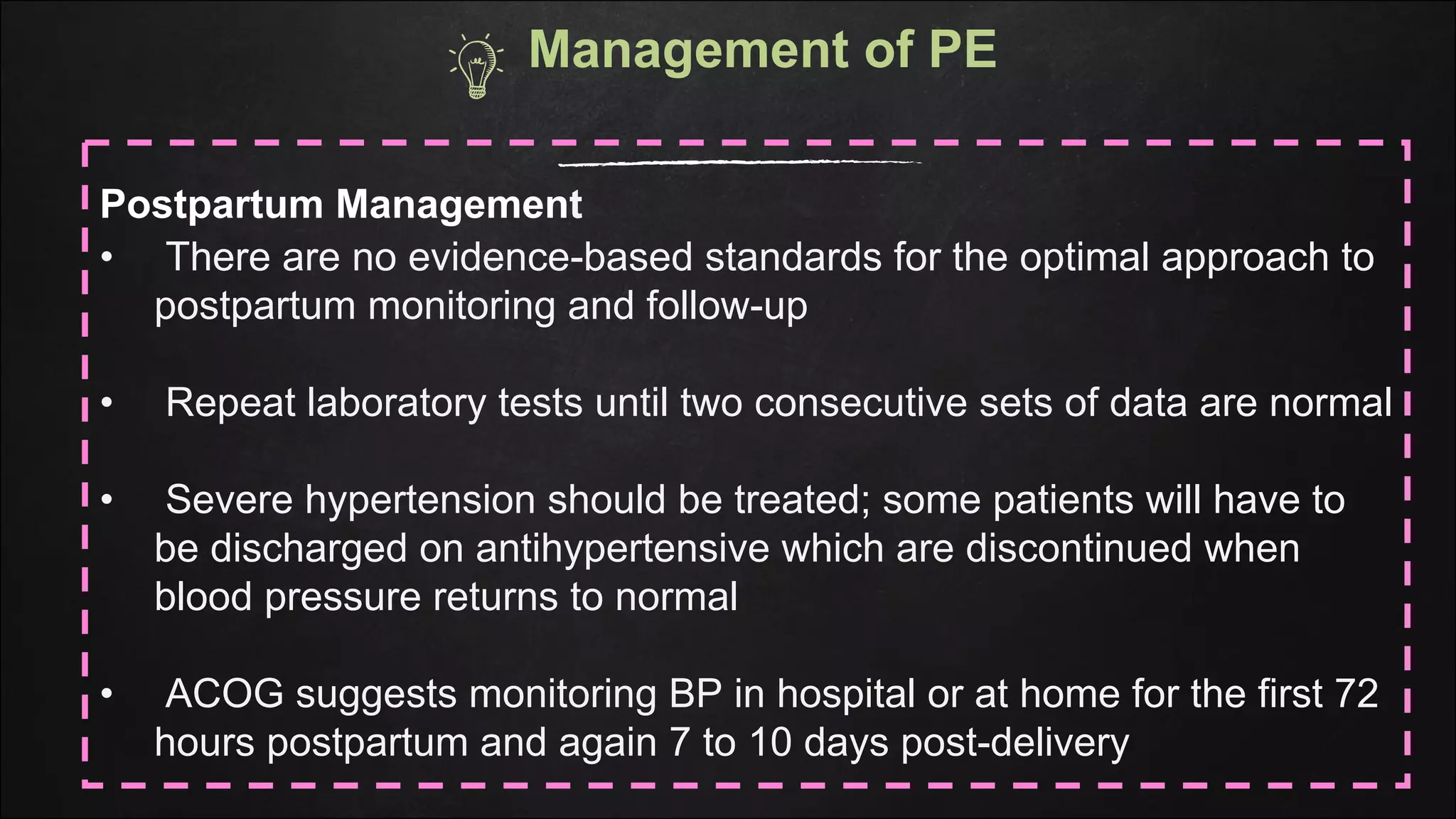 Evidence based Management Preeclampsia / eclampsia | PDF