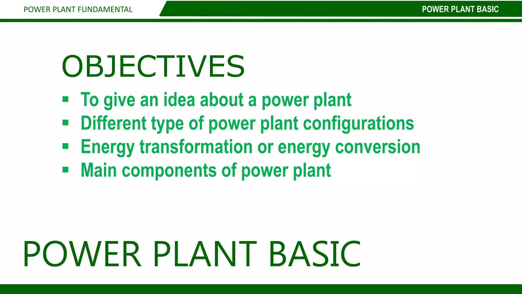 2.power plant basics | PPTX