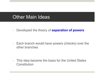 Enlightenment Thinkers | PPT