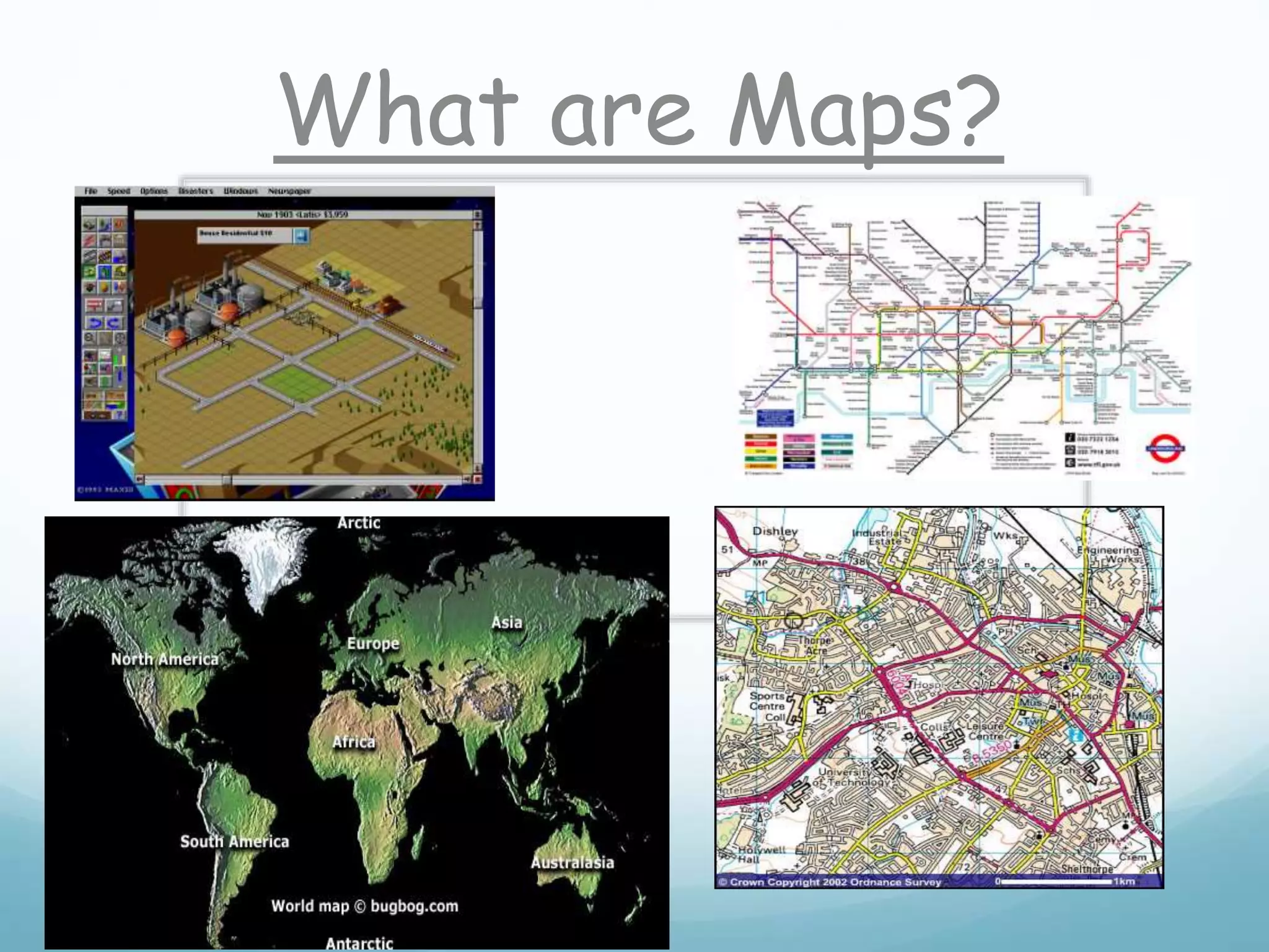 What are maps | PPTX