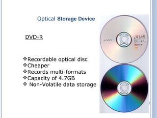 storage devices and its types | PPT