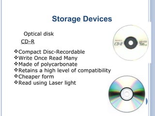 storage devices and its types | PPT
