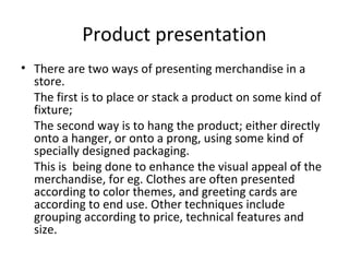 Store Design and Store Layout | PPT