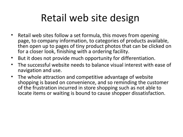 Store Design and Store Layout | PPT