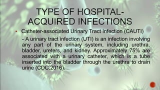 Common hospital-acquired infections | PPTX